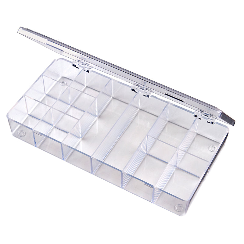 K-Series 6610KB (K201) Transparent 12 Compartment Box