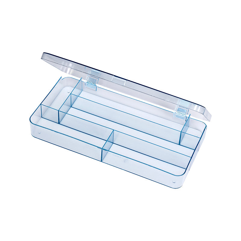 Mighty-Tuff™ Series 6228MT (5130CL) Transparent 6 Compartment Box