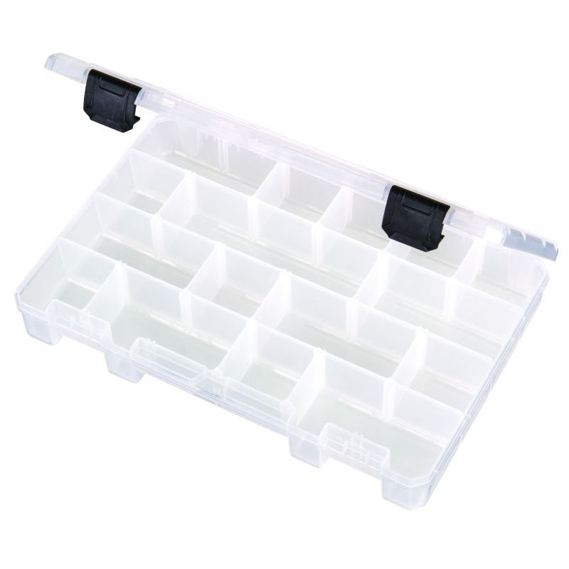 Tuff Tainer® Series 6747TE (T4007) Translucent 4 Compartment Box with